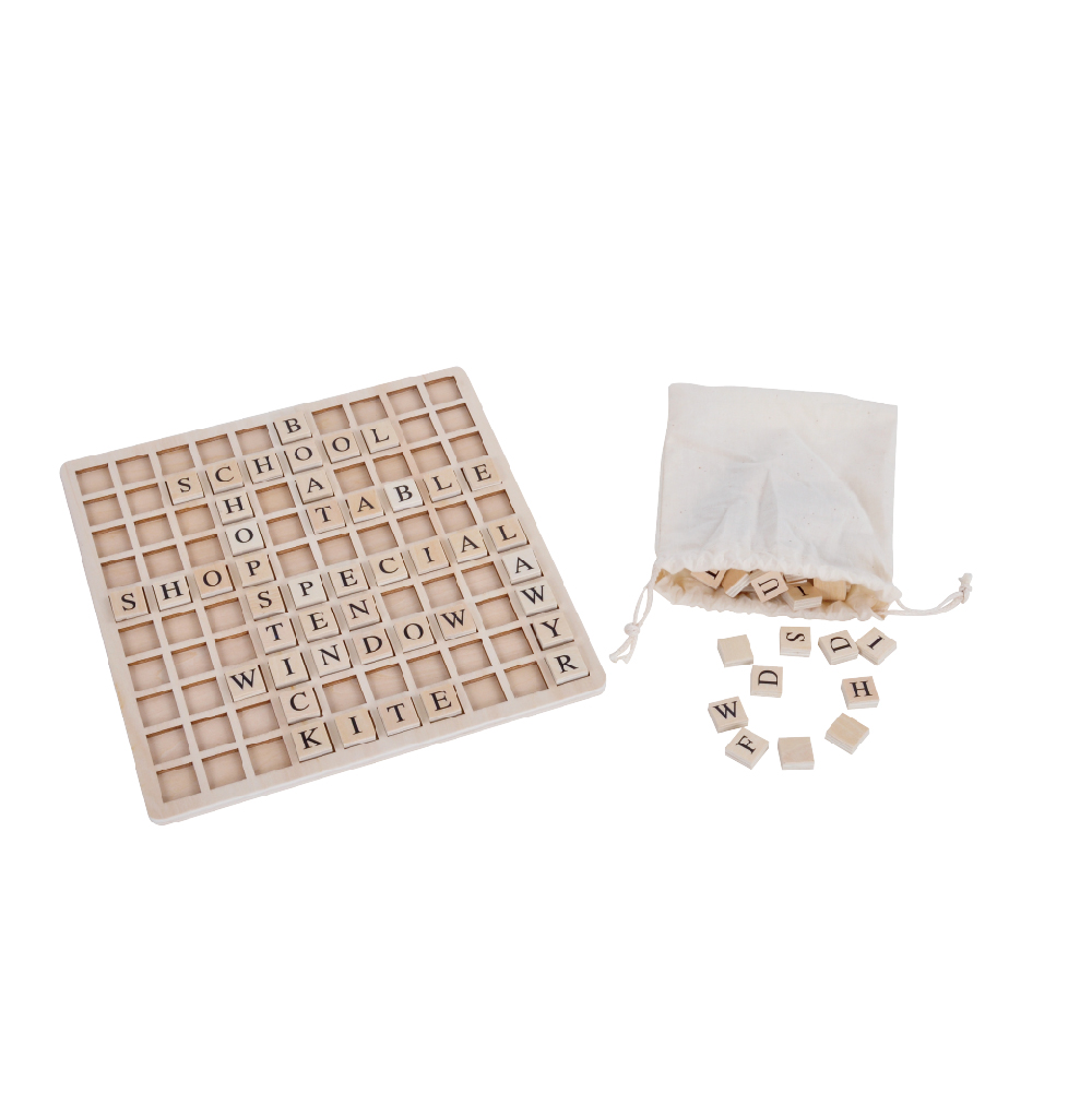 Wholesale High Quality Children Educational Wooden Spelling Game Word ...